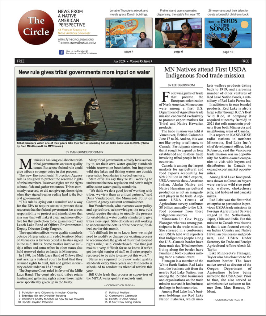 The Circle: News from a Native American Perspective